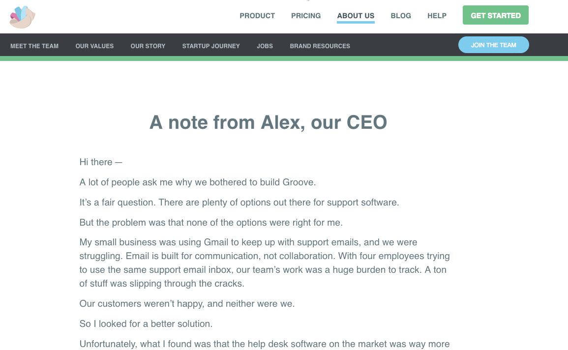 14 Best About Us Page Examples (in SaaS) to get inspired by | GrowthMentor