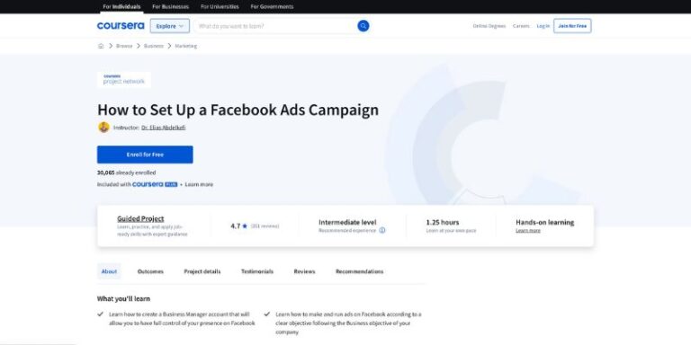 Best Facebook Ads Courses Roundup [2025] - GrowthMentor